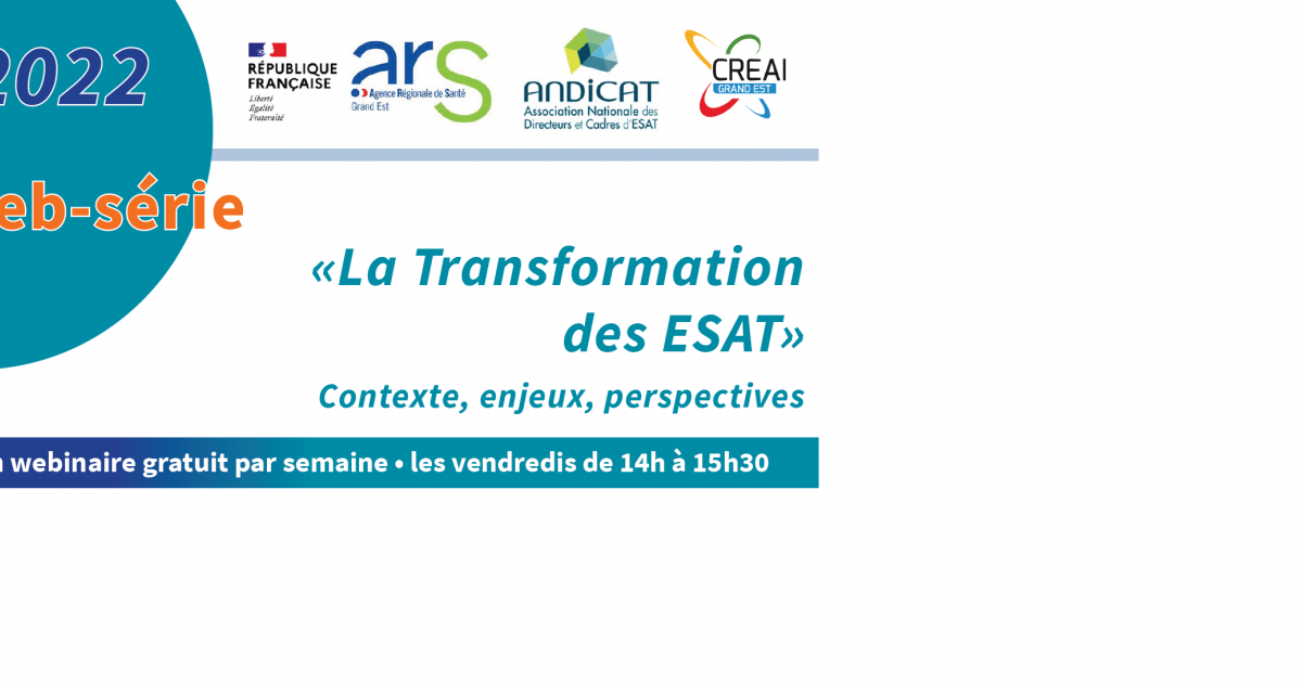 Web-série : La Transformation des ESAT | MDPH de la Marne